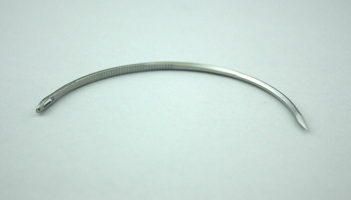 Veterinary Suture Needles Reverse Cutting 1/2 Circle, 4", Pack of 12 ...