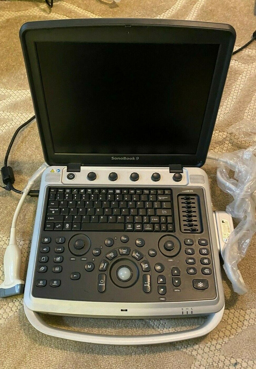 Chison Sonobook 9 Color Doppler Ultrasound & adult cardiac phased arra ...