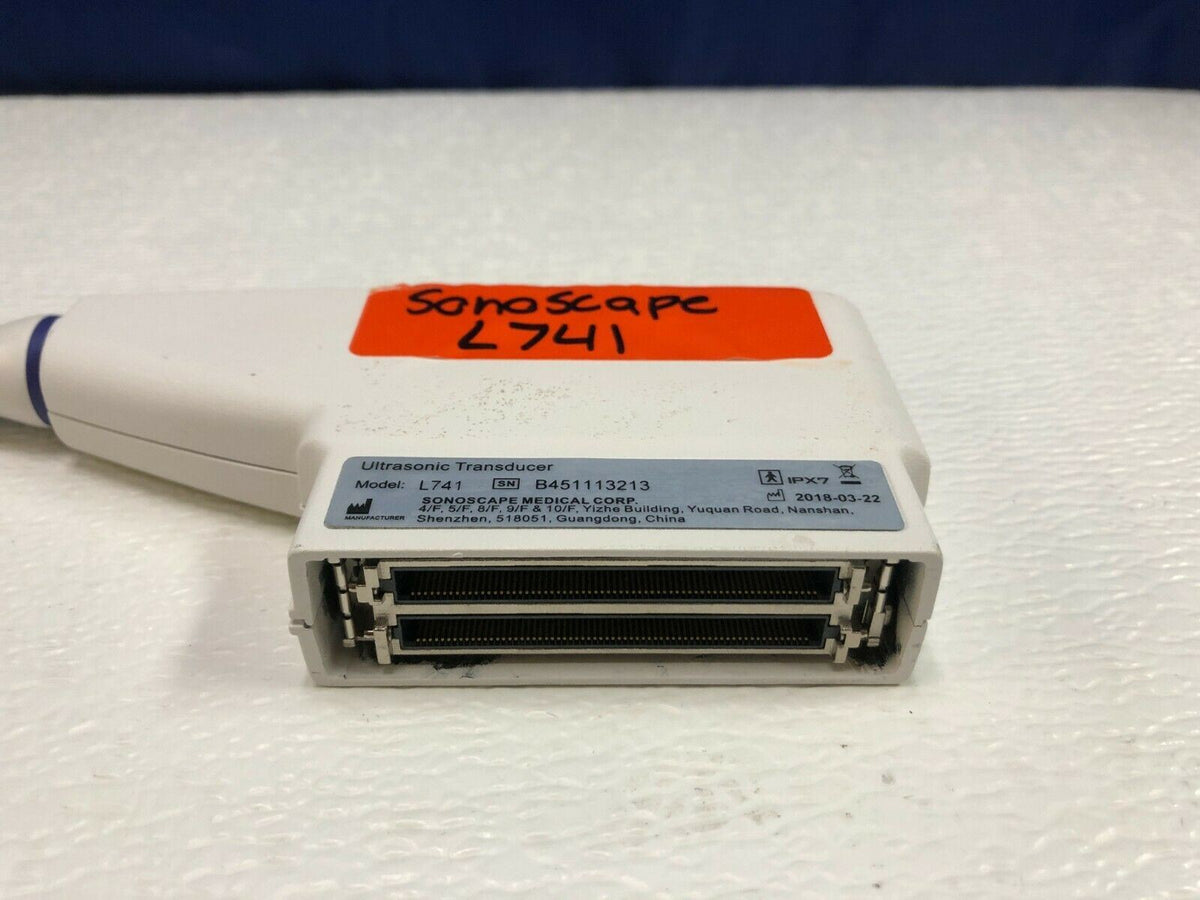 SonoScape Transducer L741 LinearArray Probe for X5 Series Ultrasounds ...