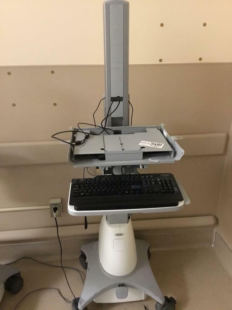 Ergotron Mobile Computer Station COW – KeeboVet Veterinary Ultrasound ...