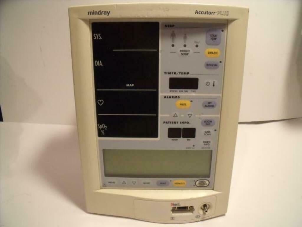 Mindray Accutorr Plus Vital Signs Monitor | PR2008 – KeeboVet ...