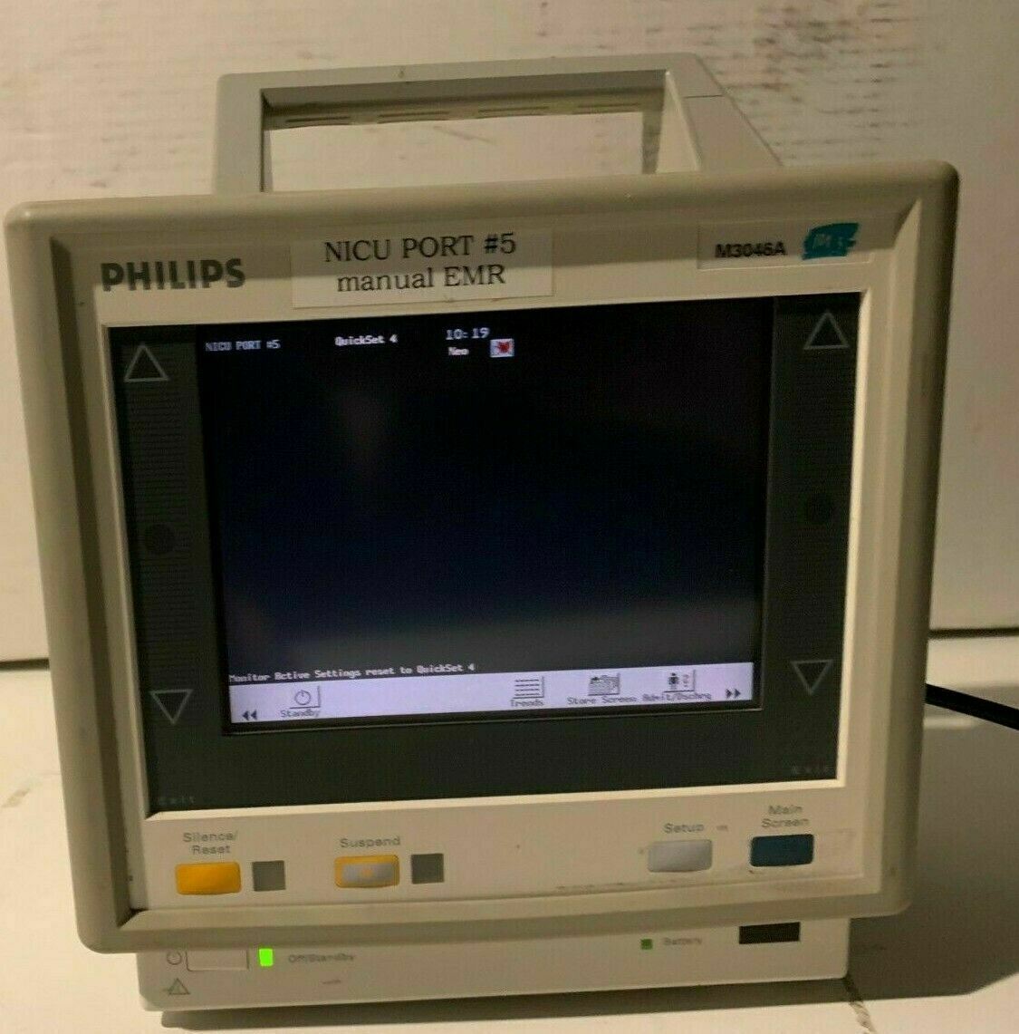 Philips M3046A M4 Patient Monitor – KeeboVet Veterinary Ultrasound ...
