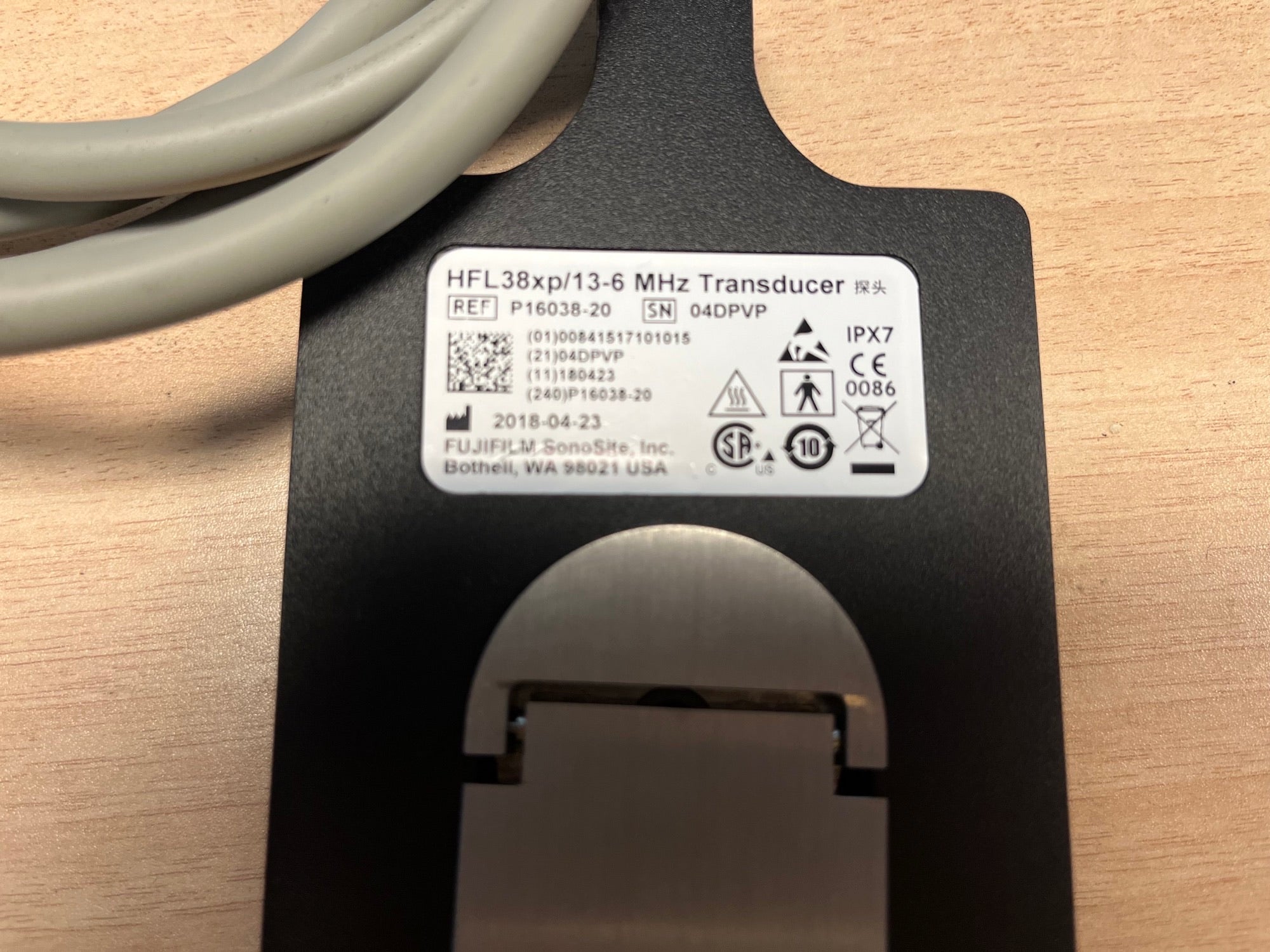 Sonosite Linear Array Probe HFL38Xp for X Porte Ultrasound 2018 ...