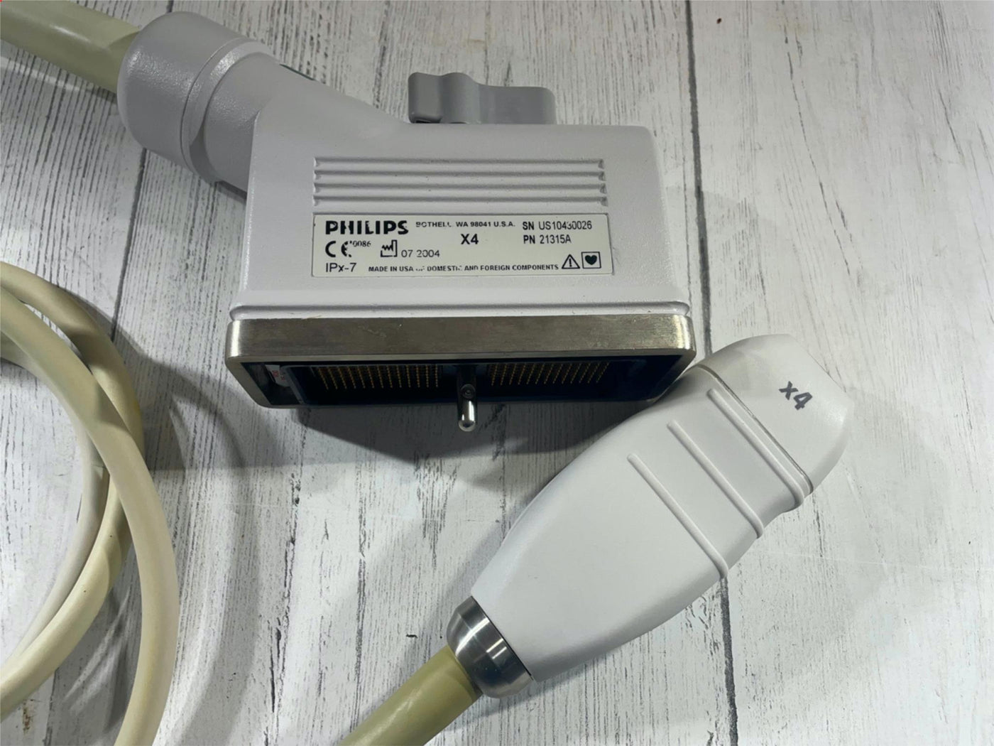 Philips X4 Ultrasound Transducer SN: US10430026 PN: 21315A – KeeboVet ...