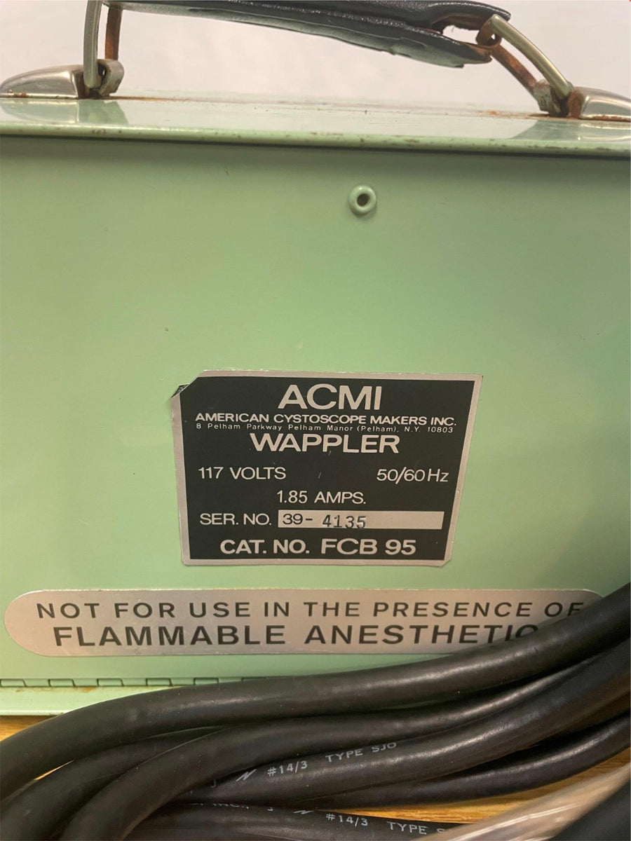 ACMI FCB 95 Fiber Optic Light Supply – KeeboVet Veterinary Ultrasound ...