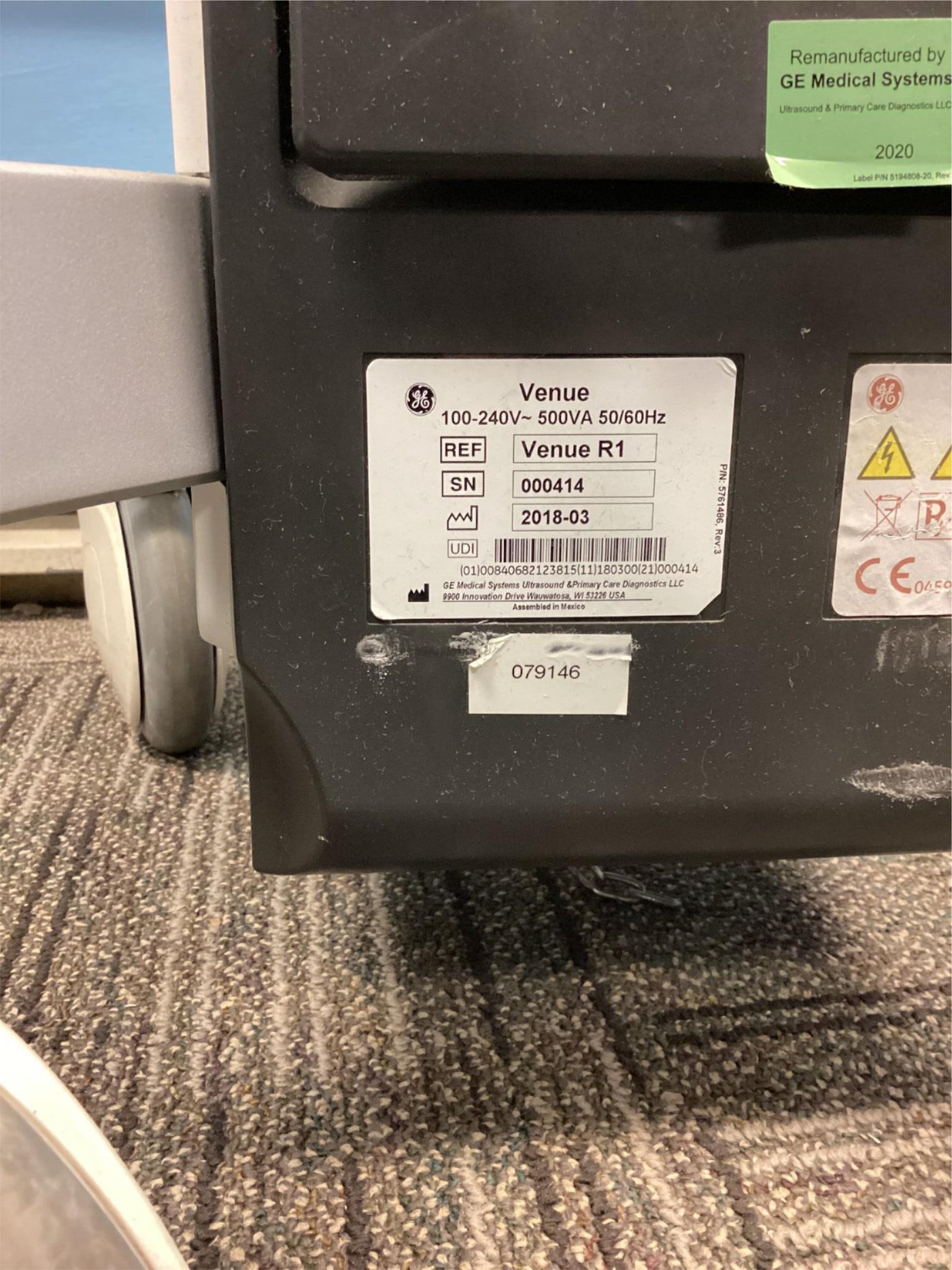 GE Venue R1 Diagnostic Ultrasound System - 2018 – KeeboVet Veterinary ...