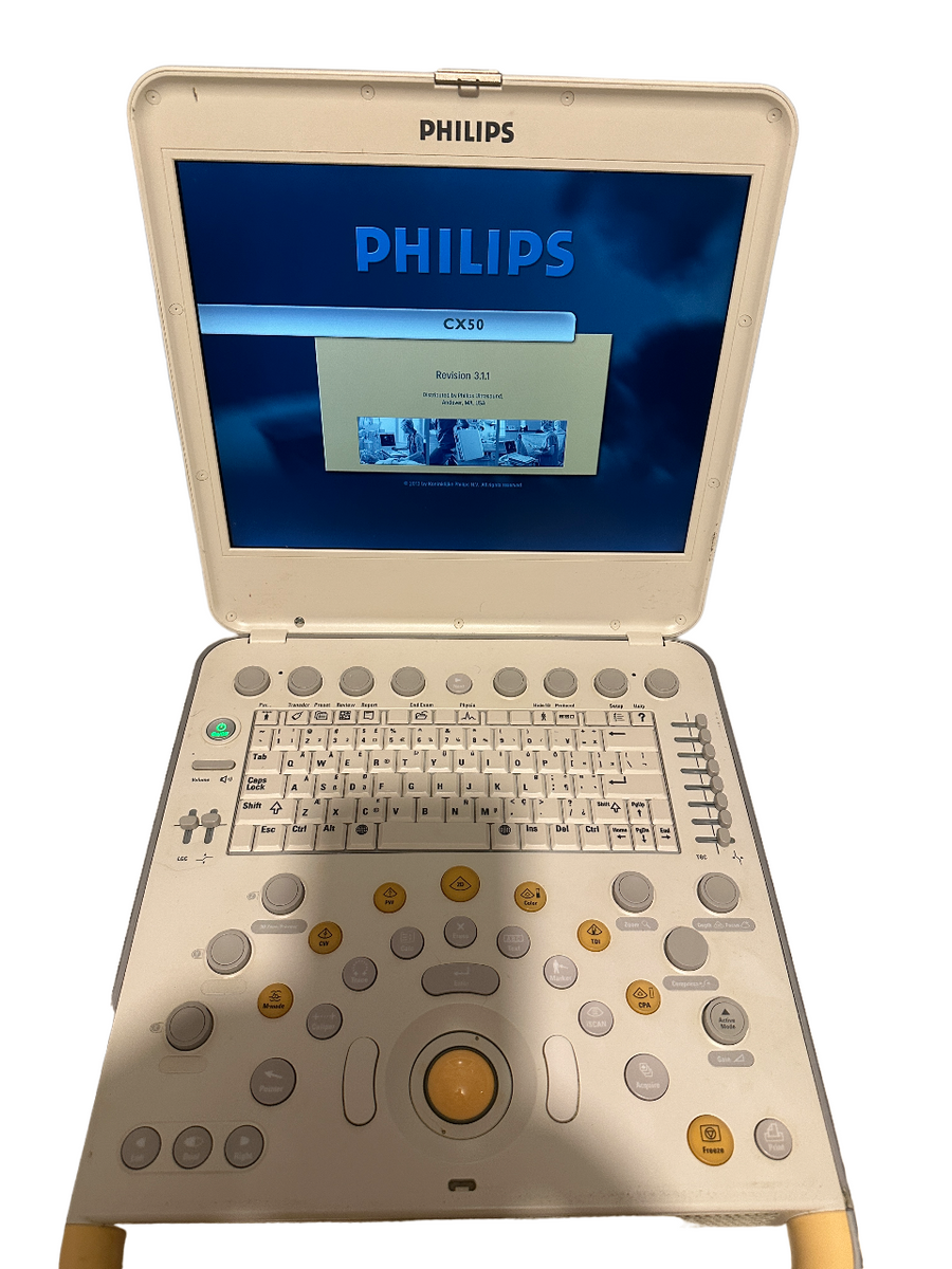 Philips CX50 Portable Ultrasound Scanner Machine 2009 Revision - 3.1.1 ...
