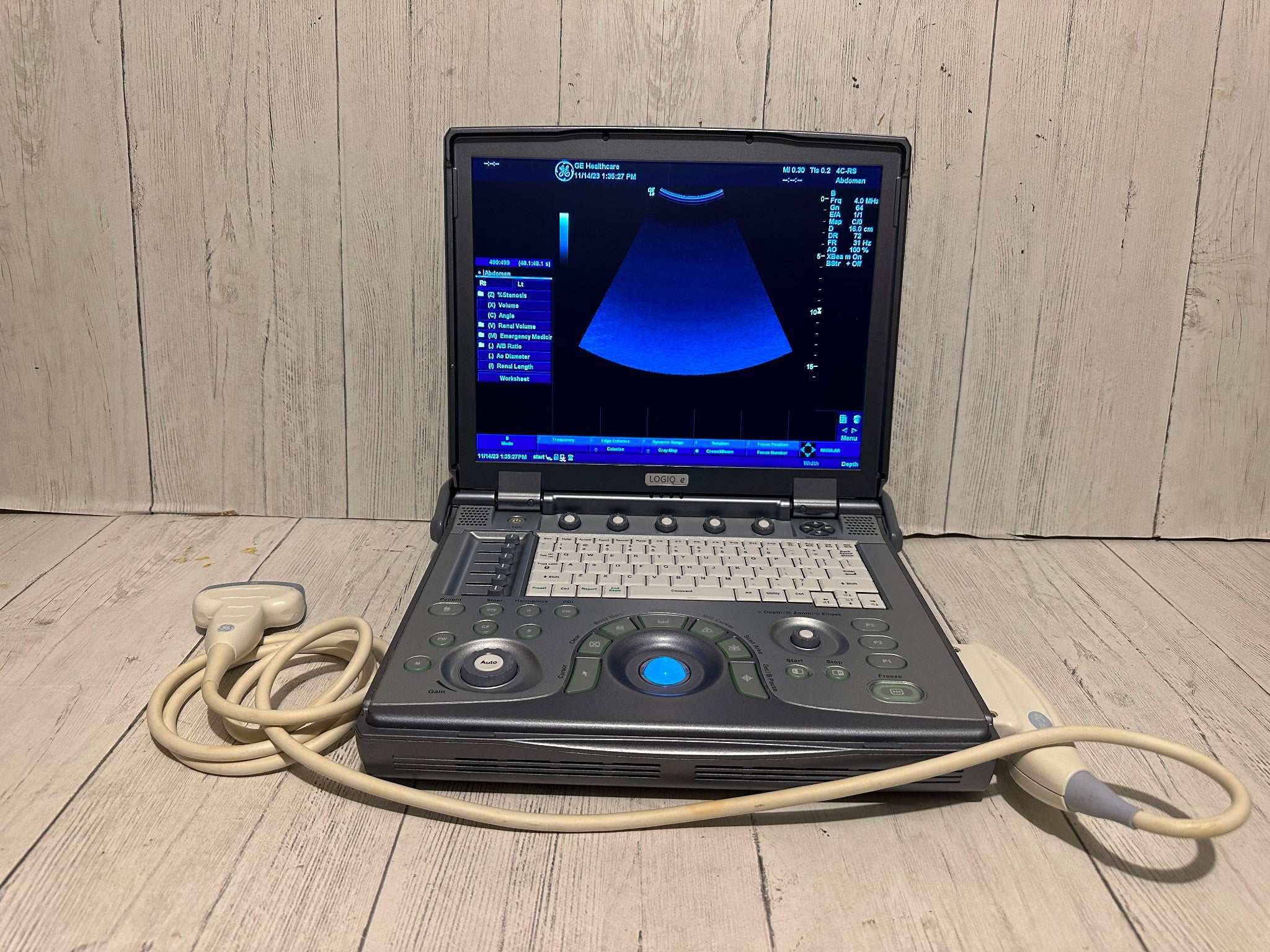 GE LOGIQ E Ultrasound DOM 2012 -No probes – KeeboVet Veterinary ...