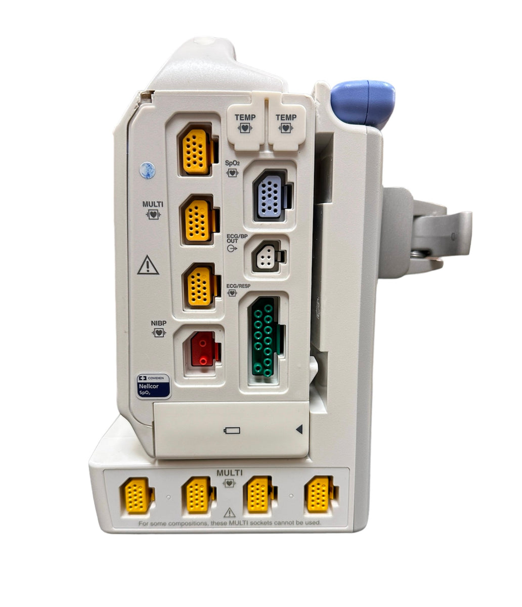 NIHON KOHDEN BSM-1753 BEDSIDE MONITOR & JA-694PA DOCKING STATION ...